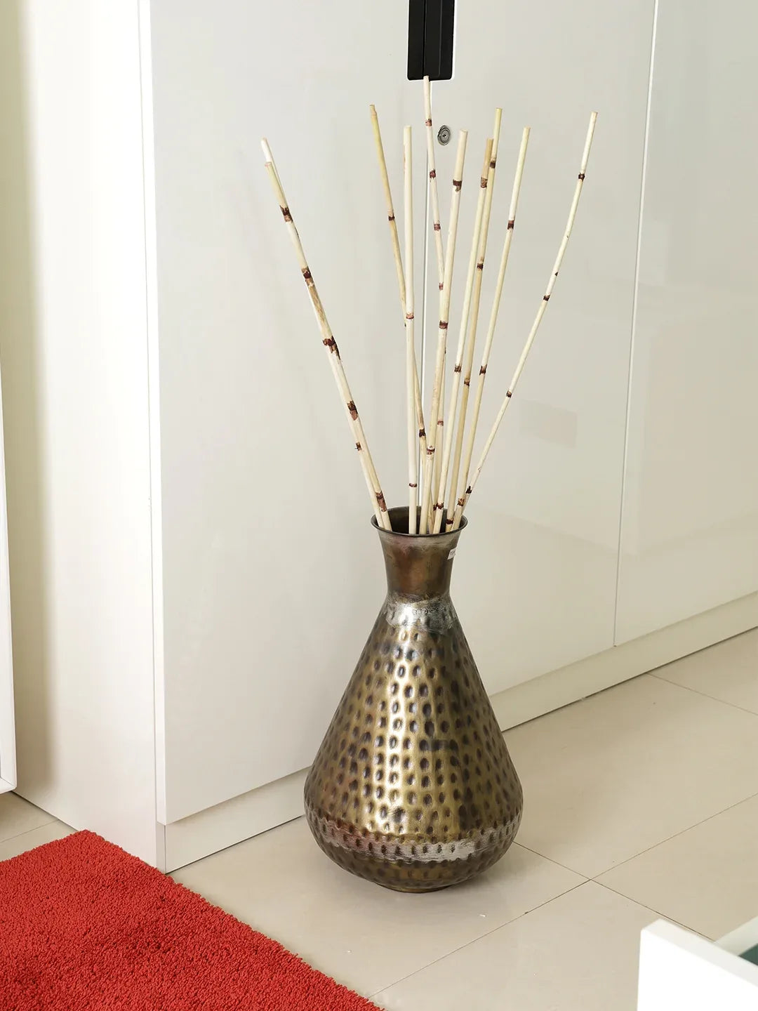 Forest Bamboo Sticks 9Nos 98cm in White Colour – HomeTown